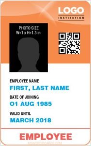 10 Best Staff ID Card Templates MS Word | Editable