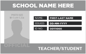 20+ School ID Card/Badge Templates MS Word | Download & Edit