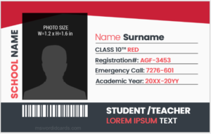 20+ School ID Card/Badge Templates MS Word | Download & Edit