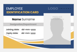 Employee ID Card Templates | Microsoft Word ID Card Templates